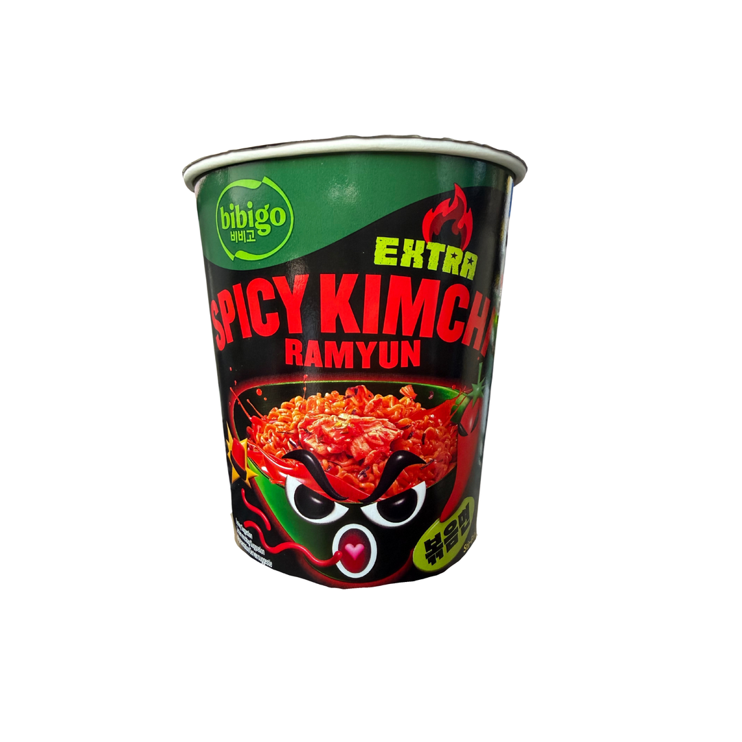 BIBIGO Instantnudeln Ramen Spicy Kimchi Cup 98g – utoppa
