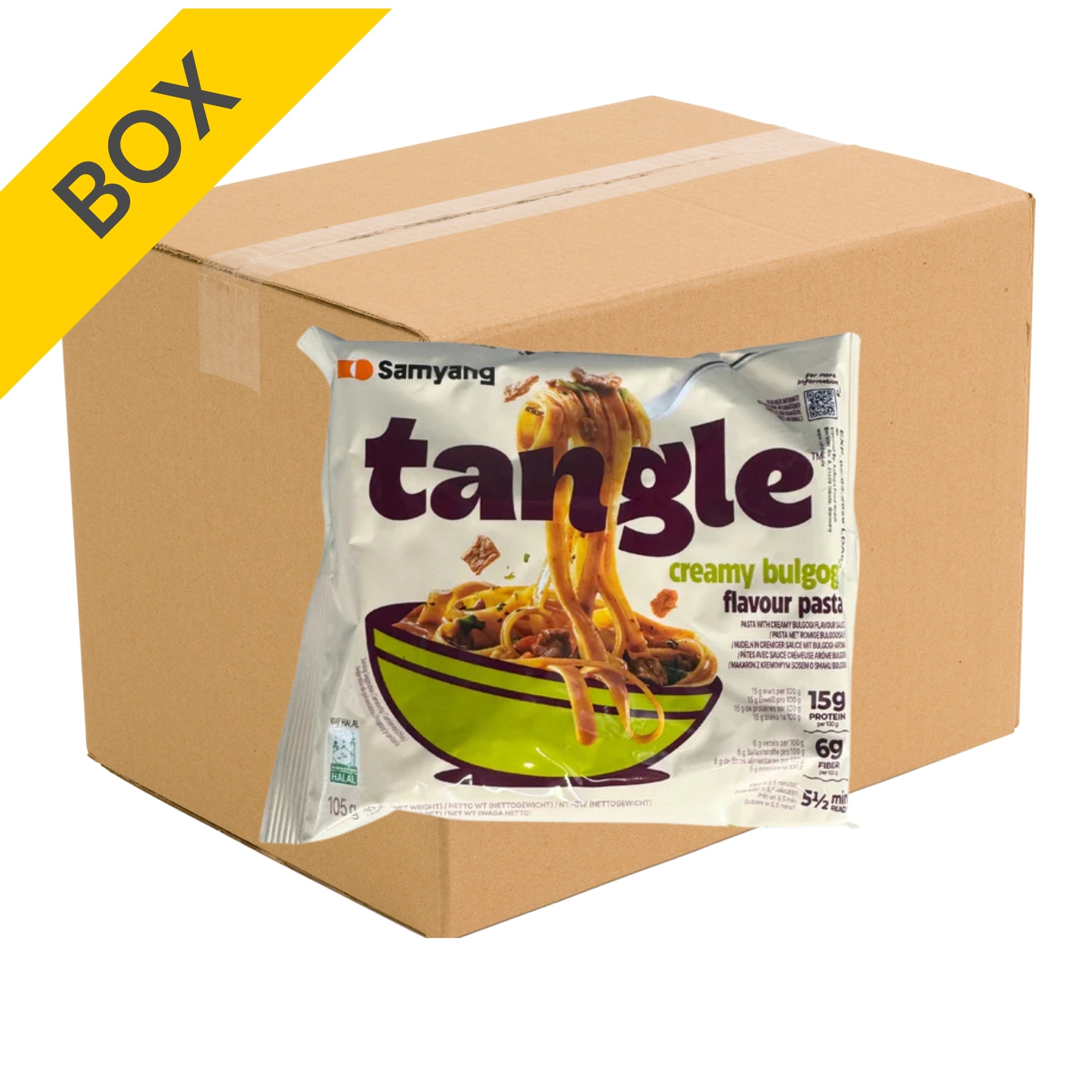 Samyang Tangle Instant Pasta Creamy Bulgogi 20x 105g – utoppa