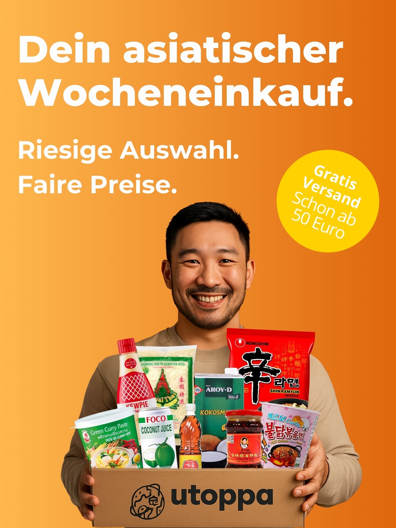 utoppa.com – Asia Lebensmittel online kaufen | Asia Online Shop – utoppa